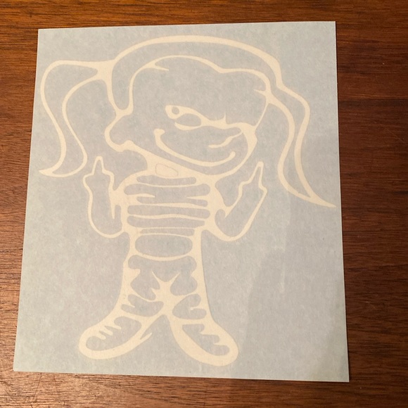 Other | Calvins Sister Rub On Decal | Poshmark